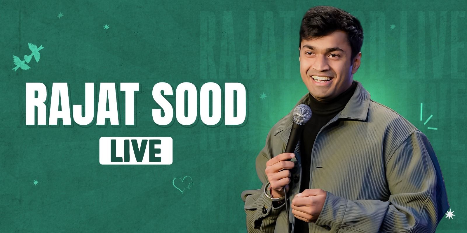 Rajat Sood Live comedy-shows Event Tickets Mumbai - BookMyShow