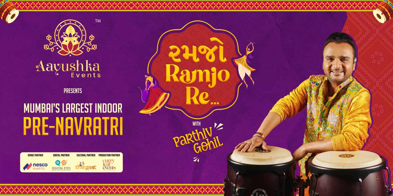 Ramjo Ramjo Re - Pre Navratri with Parthiv Gohil | navratri Tickets ...