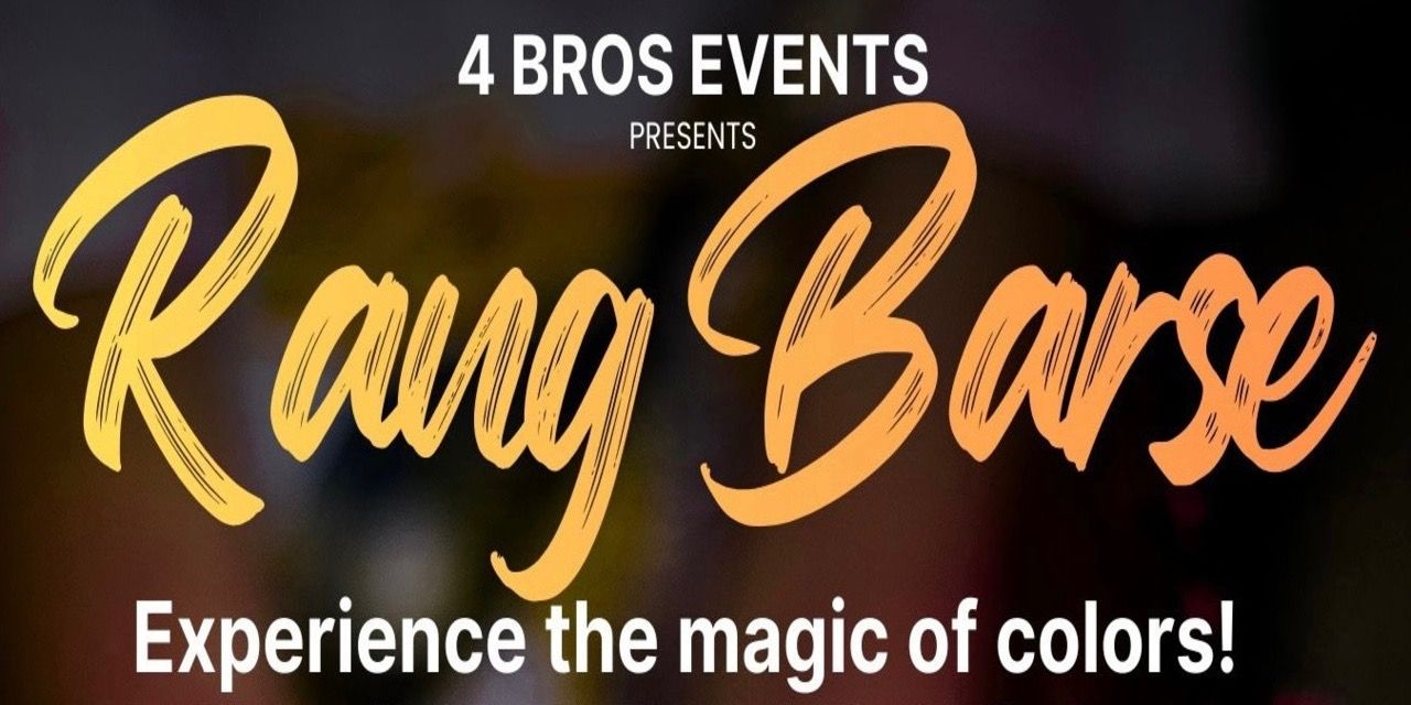 Rang Barse Reloaded holi-celebrations Event Tickets Lucknow - BookMyShow
