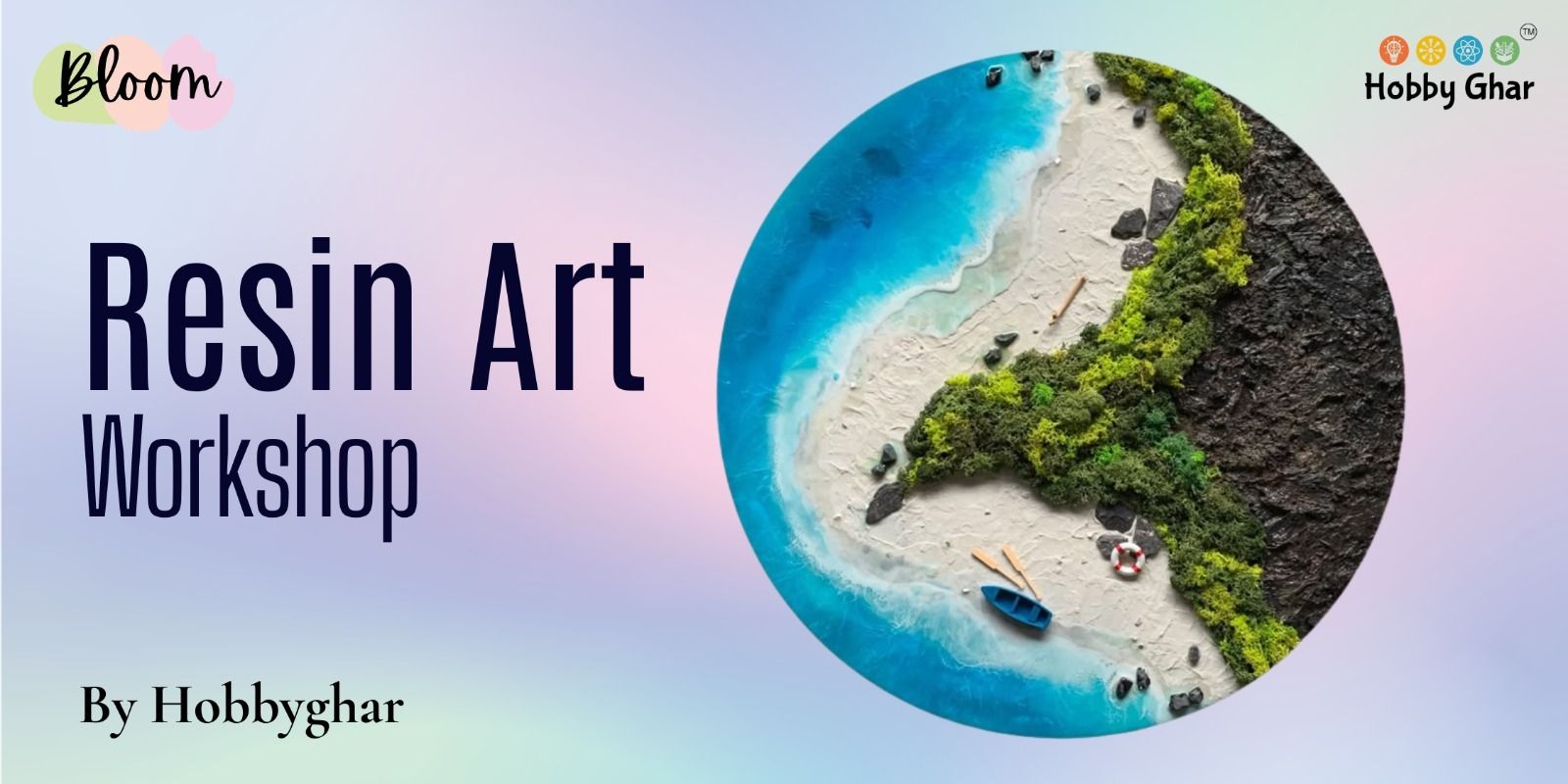 Resin Art Workshop by HobbyGhar workshops Event Tickets Bengaluru ...