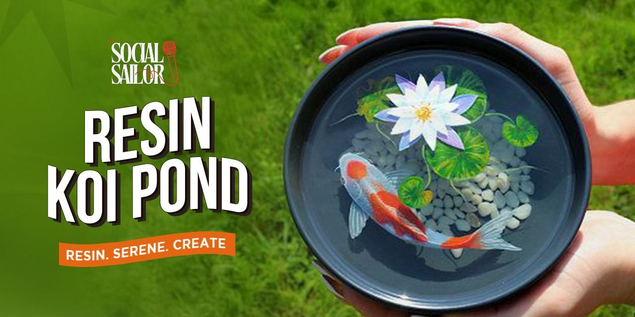 Resin Koi Pond Art - Kolkata Workshops Event Tickets - BookMyShow