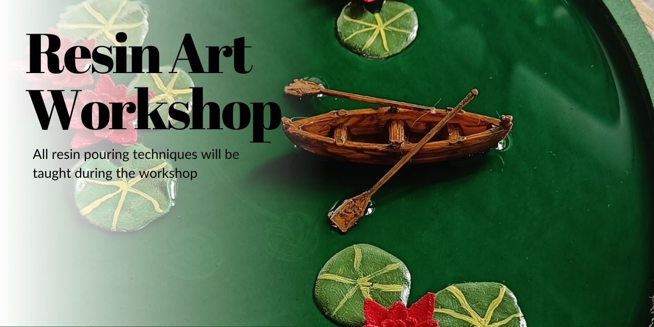 Resin Lotus pond workshop workshops Event Tickets Pune - BookMyShow