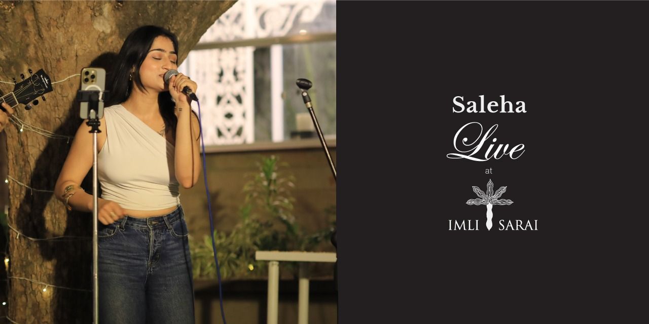 Saleha Live at Imli Sarai music-shows Event Tickets Hyderabad - BookMyShow