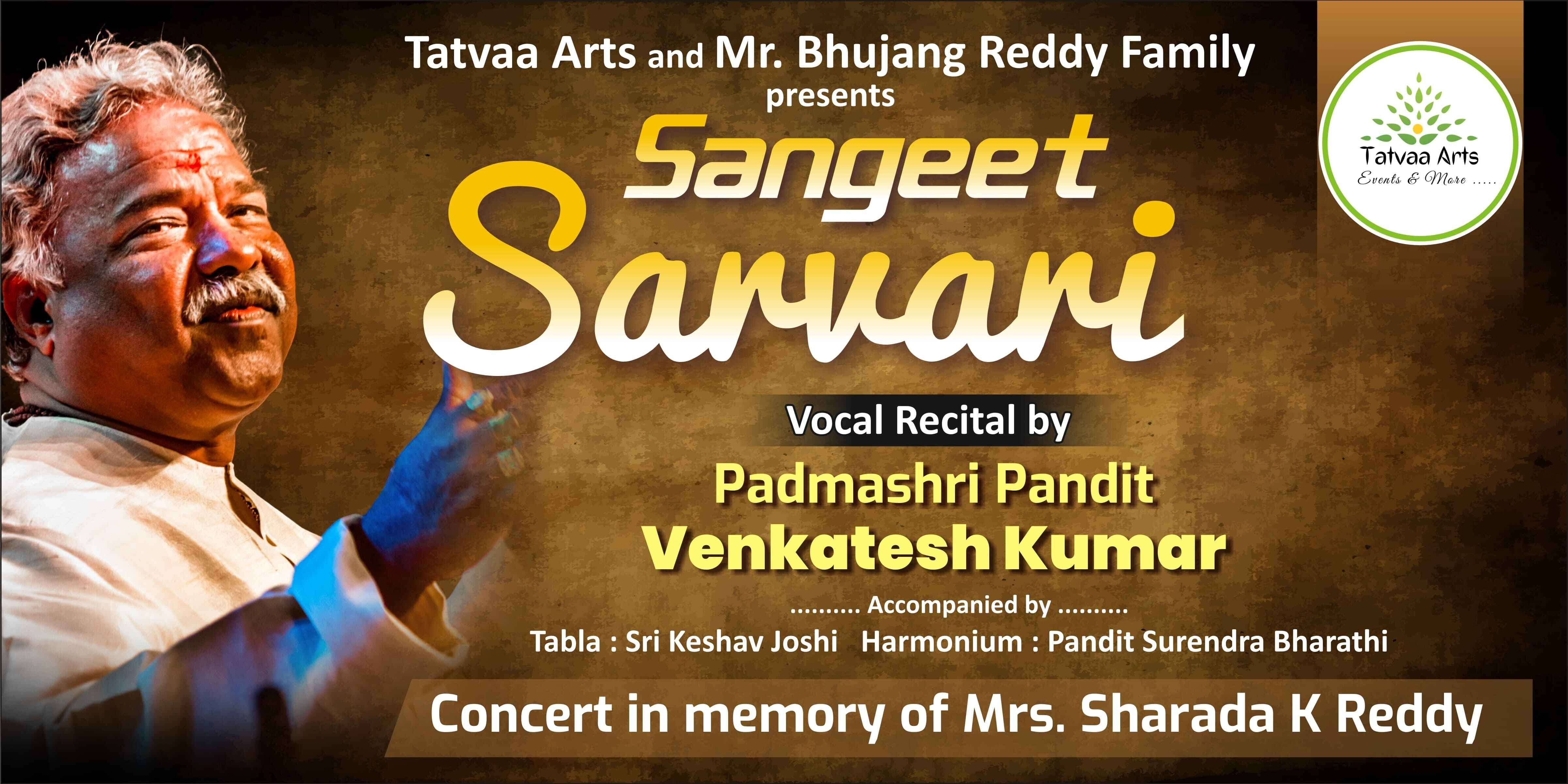 SANGEET SARVARI - AN EVENING OF SOULFUL MUSIC music-shows Event Tickets ...