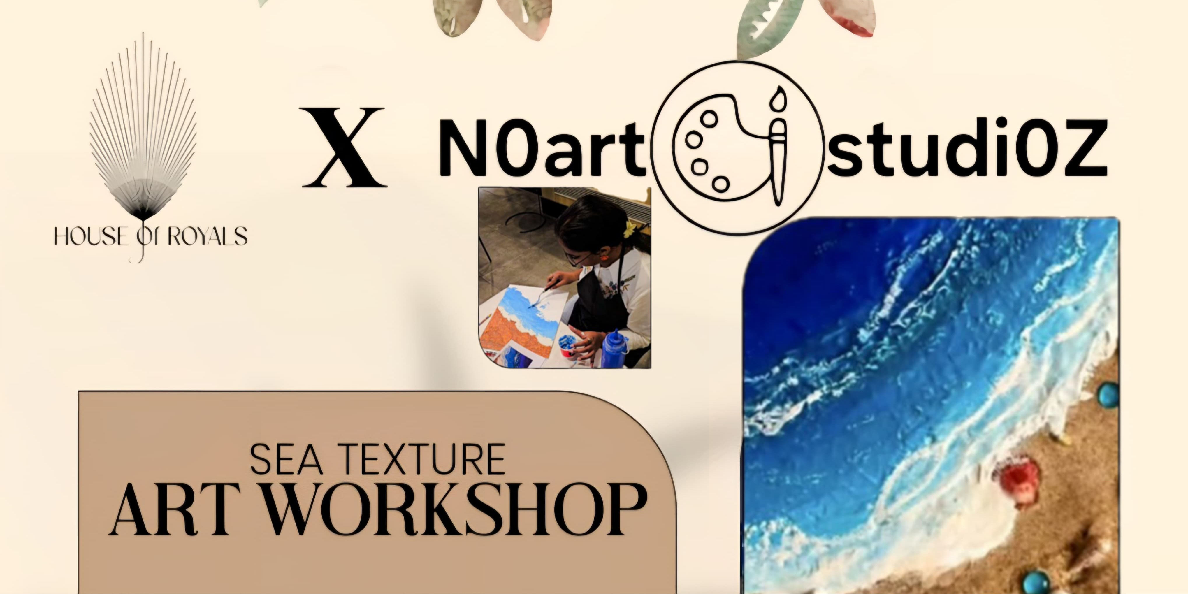 Sea Texture Art Workshop by NOart studiOZ workshops Event Tickets Delhi-NCR - BookMyShow