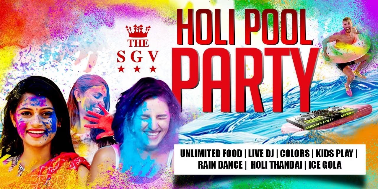 SGV Holi Pool Party - Holi Party Mumbai 2026 | holi-parties Tickets ...
