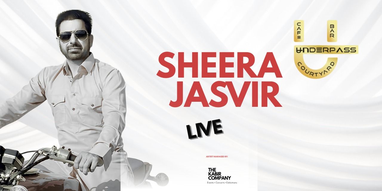 Sheera Jasvir Live at Cafe Underpass music-shows Event Tickets Delhi ...