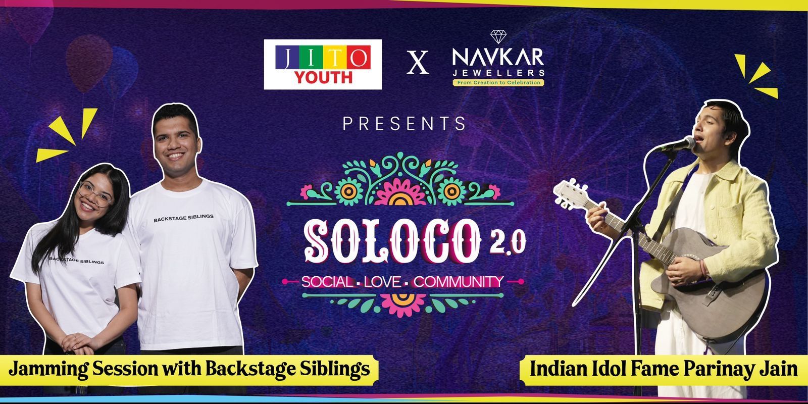 Soloco 2.0 Ft Back Stage Siblings music-shows Event Tickets Raipur ...