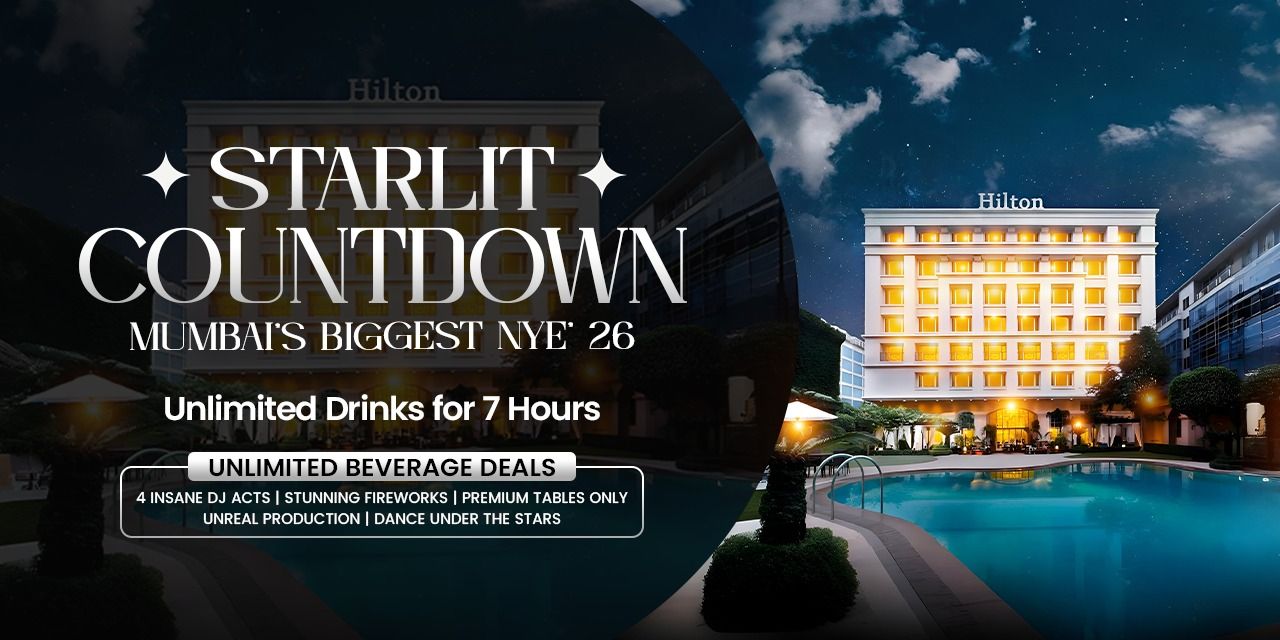 STARLIT COUNTDOWN nye-parties Event Tickets Mumbai - BookMyShow
