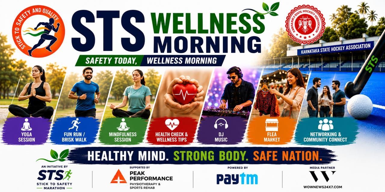 STS Wellness Morning - running Event Tickets - BookMyShow