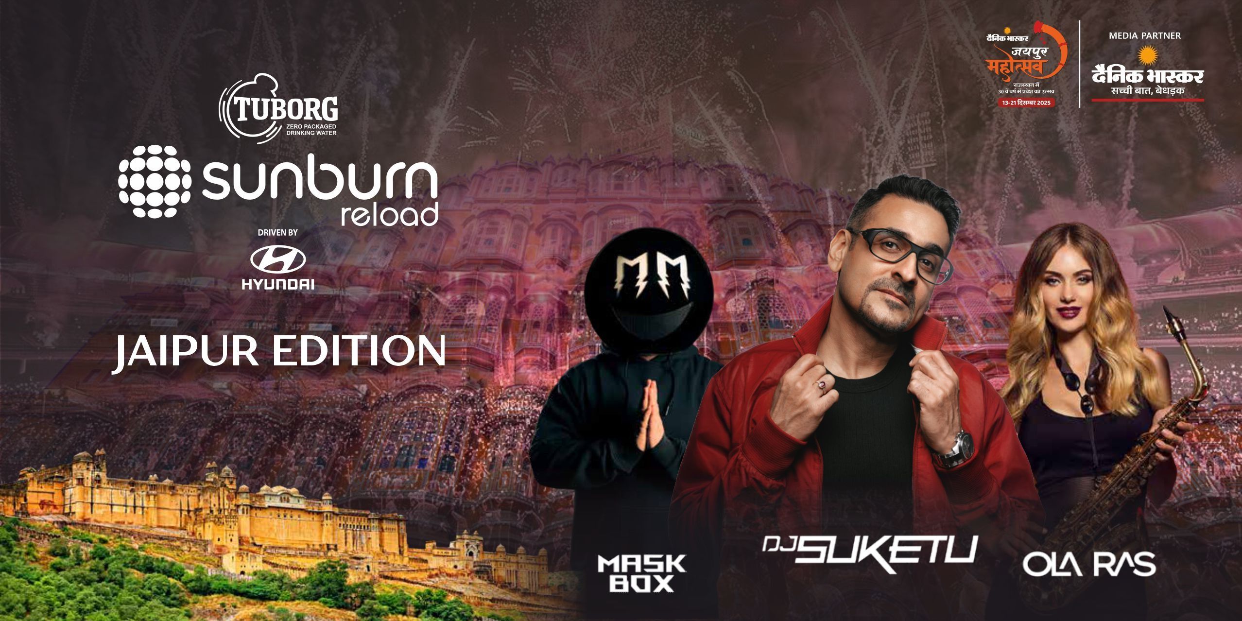 Sunburn Reload Jaipur Edition music-shows Event Tickets Jaipur - BookMyShow