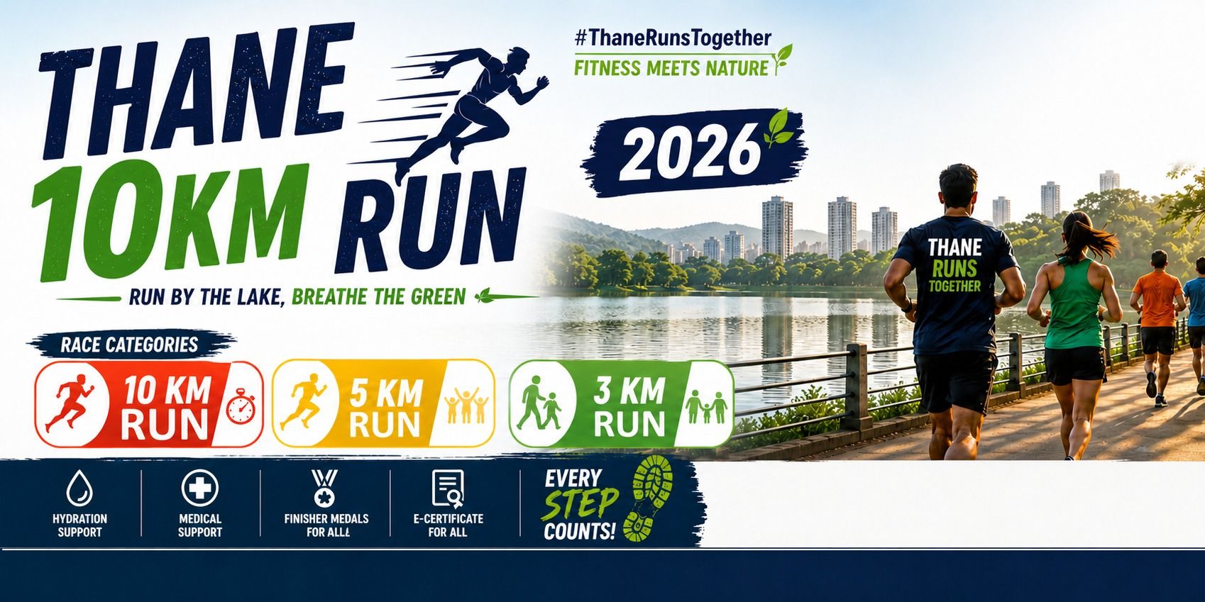 Thane 10KM Run - running Event Tickets - BookMyShow