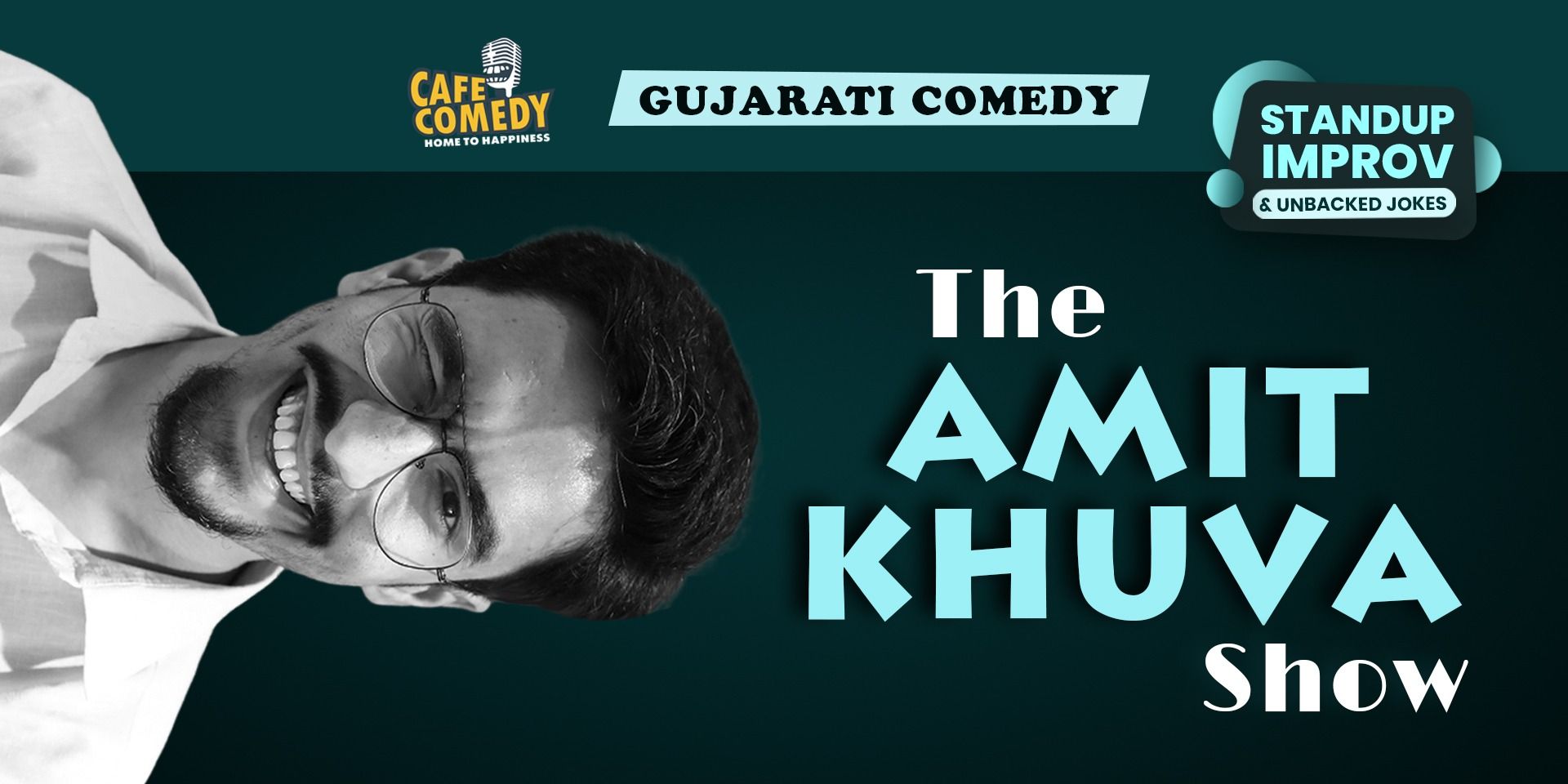 The Amit Khuva Show : Gujarati Standup Comedy comedy-shows Event Tickets Ahmedabad - BookMyShow