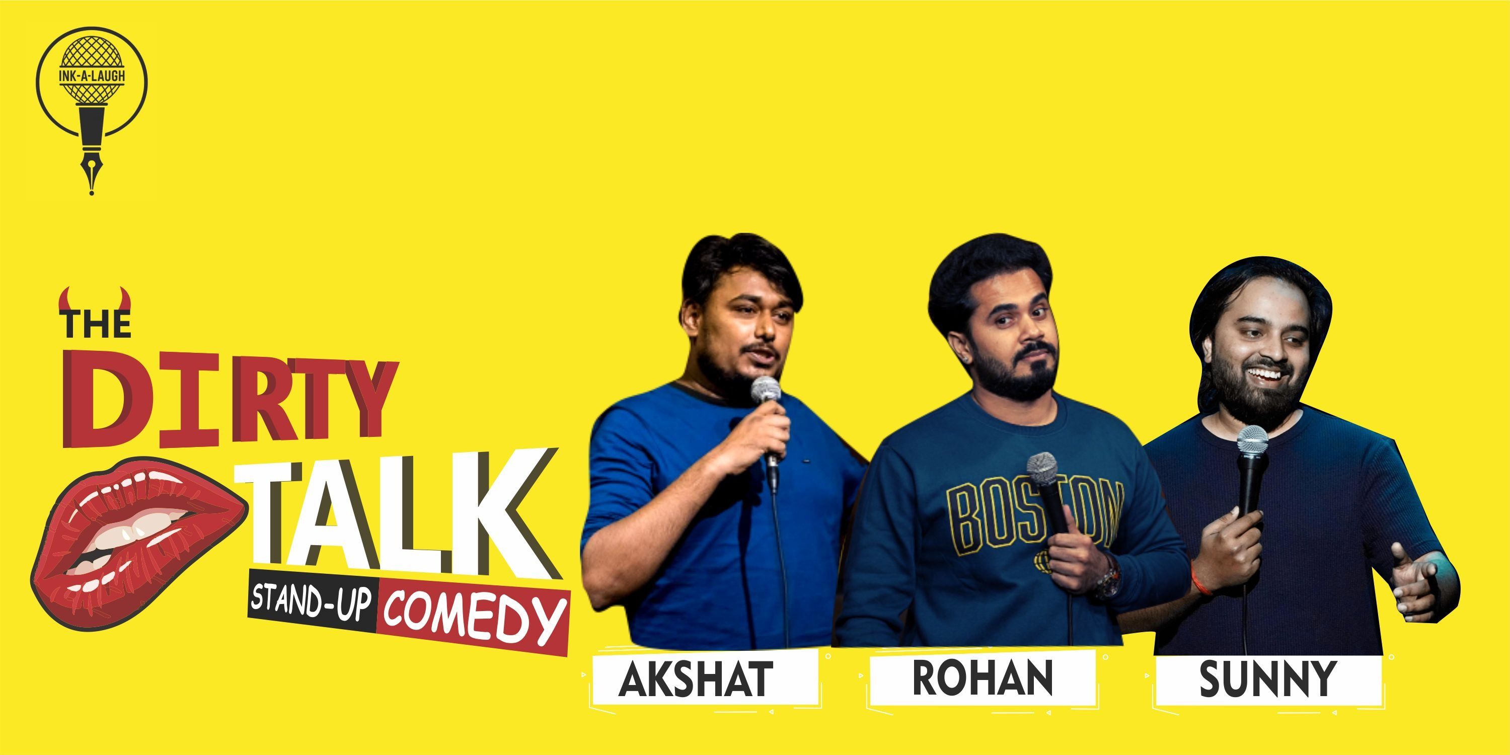 The Dirty Talk - Standup Comedy Show comedy-shows Event Tickets Mumbai ...