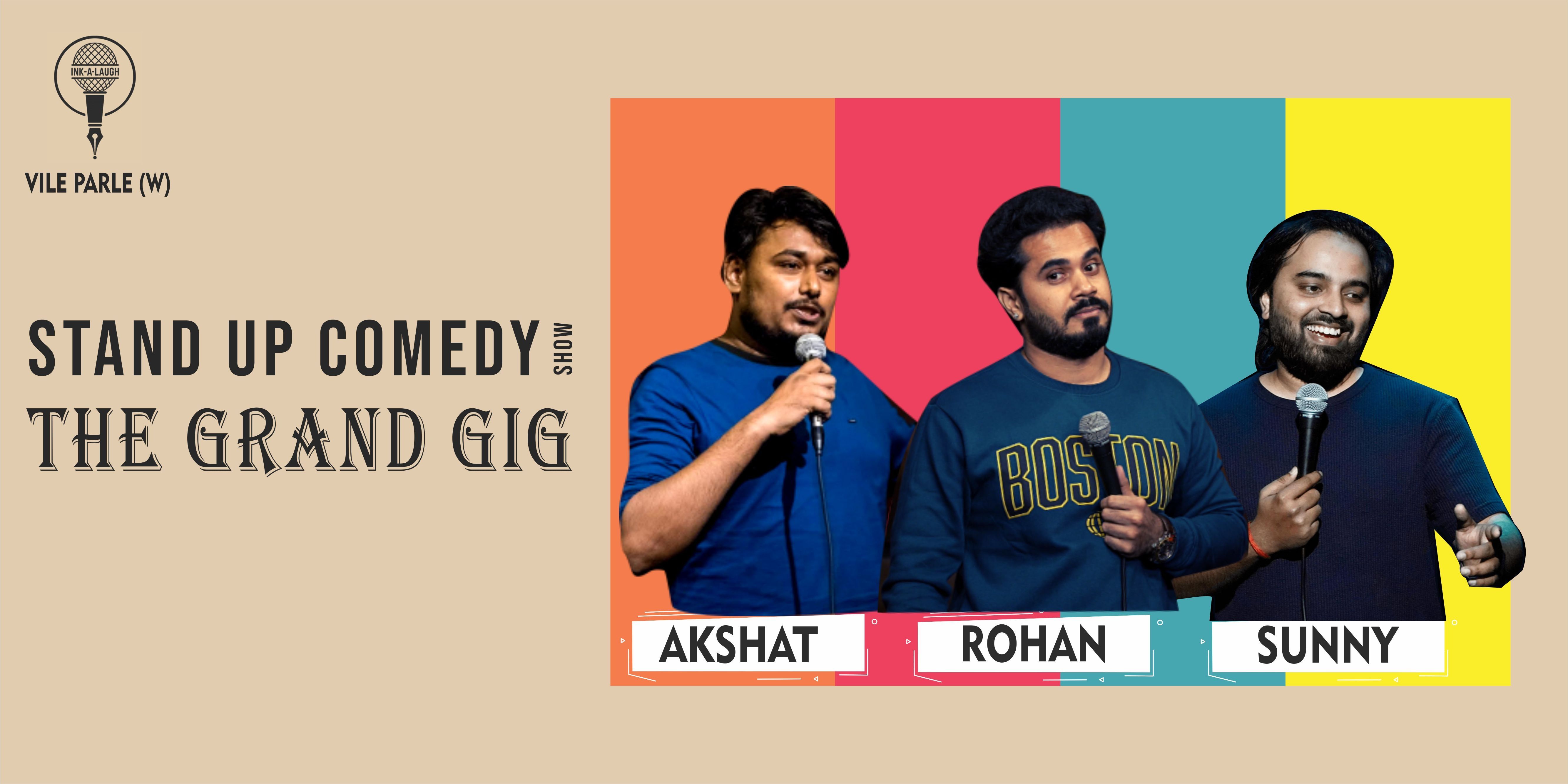 The Grand Gig - Stand Up Comedy Show comedy-shows Event Tickets Mumbai ...