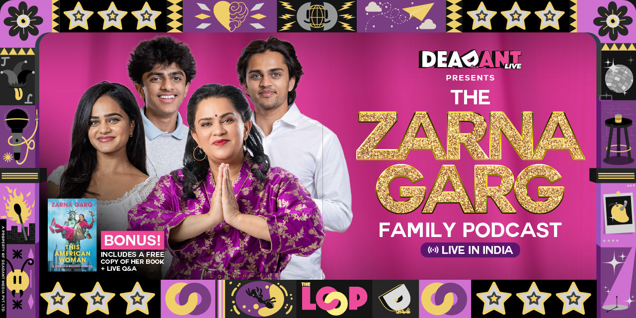 The Zarna Garg Family Podcast: Live talks,comedy-shows Event Tickets ...