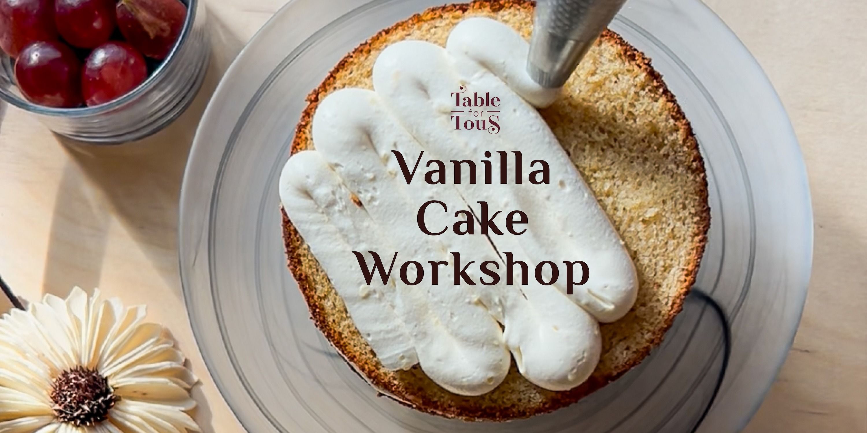 Vanilla Cake Baking Workshop workshops Event Tickets Bengaluru - BookMyShow