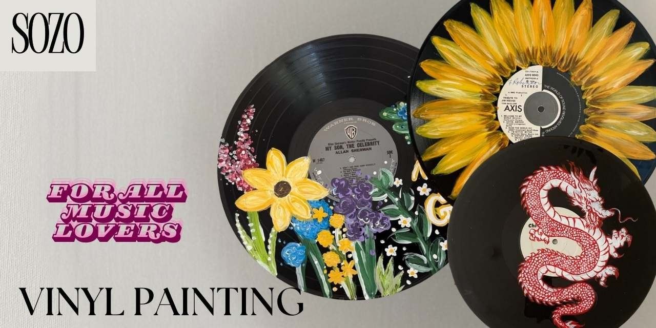VINYL RECORD PAINTING Workshops Event Tickets - BookMyShow