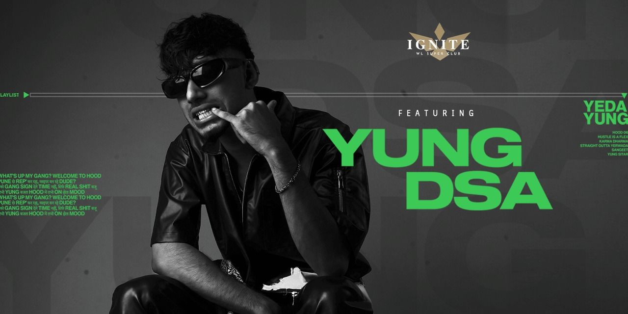 Yung DSA live in Bangalore music-shows Event Tickets Bengaluru - BookMyShow