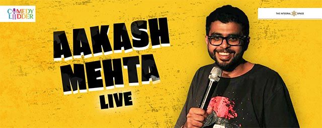 Aakash Mehta Live comedy-shows Mumbai - BookMyShow