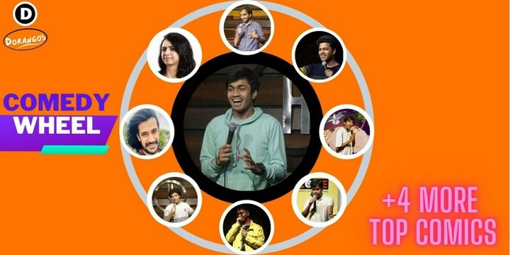 Comedy Wheel-ALL NEW COMICS + NEW JOKES (Hall-2) | adventure Tickets ...