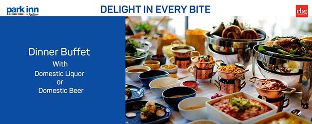 Dinner Buffet @ RBG Restaurant Bar & Grill, Park Inn By Radisson Online ...