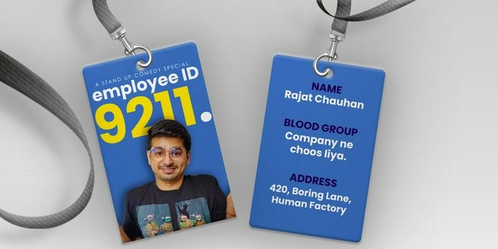 Employee ID 9211 by Rajat Chauhan comedy-shows,online-streaming-events ...