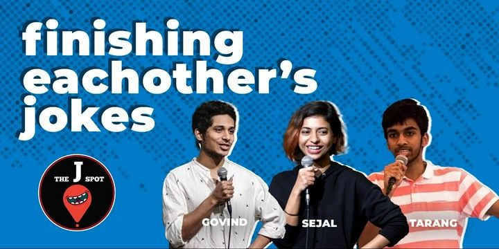 Finishing Eachothers' Jokes comedy-shows Event Tickets Mumbai - BookMyShow