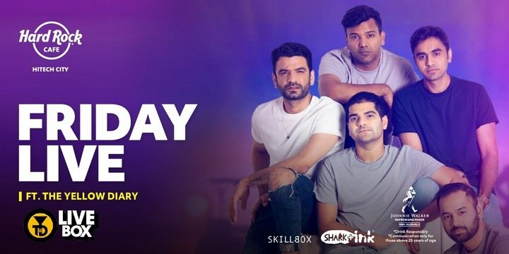 Friday Live ft. The Yellow Diary music-shows Hyderabad - BookMyShow