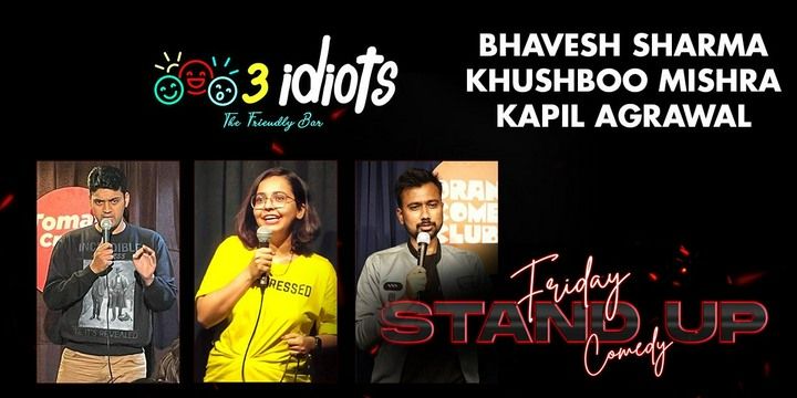Friday Stand Up Comedy Show comedy-shows Pune - BookMyShow