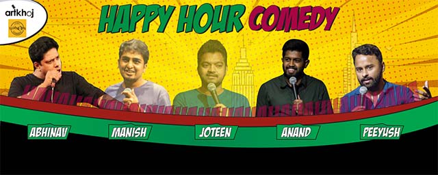Happy Hour Comedy comedy-shows Bengaluru - BookMyShow