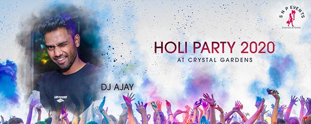 Holi Party 2020 at Crystal Gardens | holi-parties Tickets Hyderabad ...