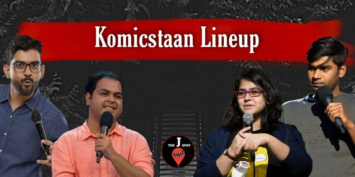 Komicstaan Lineup - A Stand Up Comedy Show comedy-shows Mumbai - BookMyShow