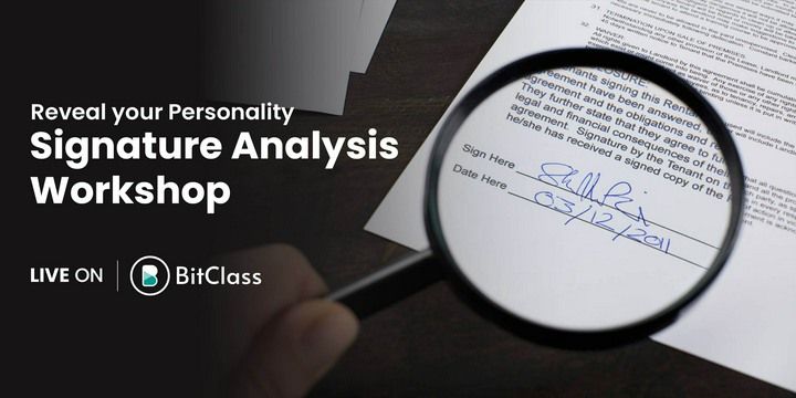 Learn Signature Analysis workshops,online-streaming-events Mumbai ...