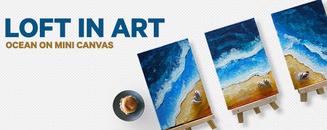 Ocean on Mini Canvas Workshop workshops Pune - BookMyShow