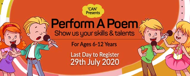 Perform A Poem - Registrations Online Streaming Events,performances ...