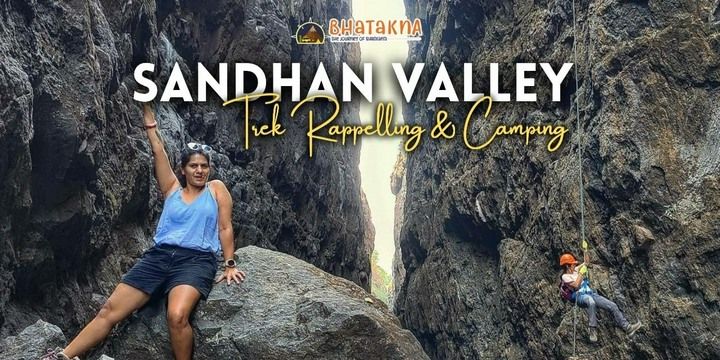 Sandhan Valley Trek, Rappelling & Lake Camping | adventure Tickets ...