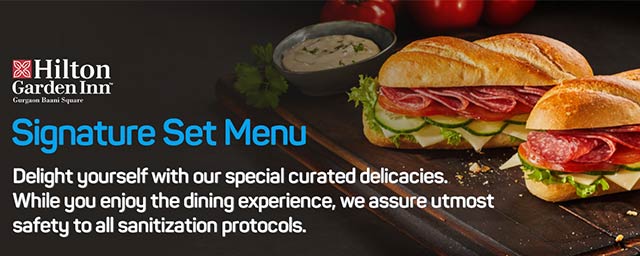 Signature Menu at Glass House, Hilton Garden Inn | food-and-drinks ...