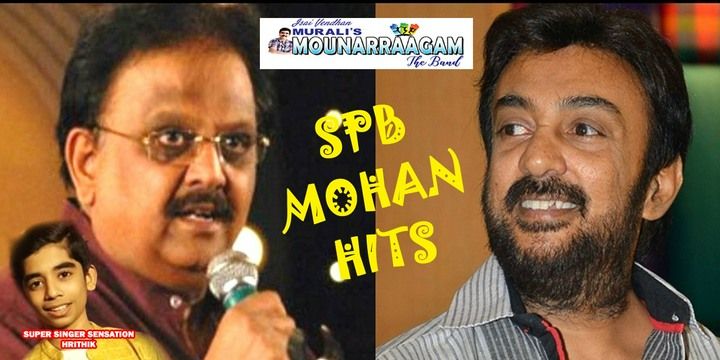 SPB - MOHAN HITS music-shows Event Tickets Mumbai - BookMyShow