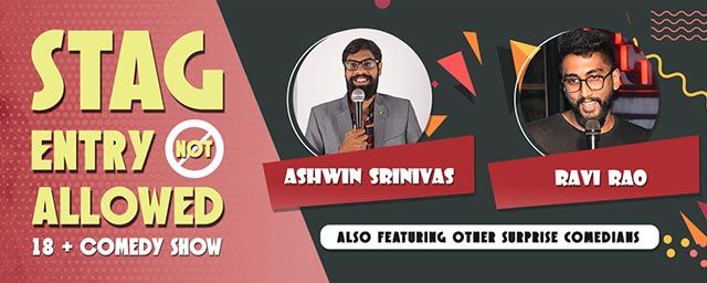 Stag Entry Allowed – A Stand Up Comedy Show comedy-shows Bengaluru ...