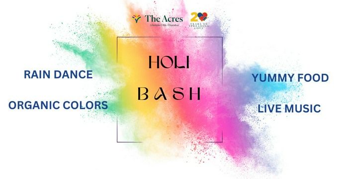 The Acres Club Holi Bash | holi-parties Tickets Mumbai - BookMyShow