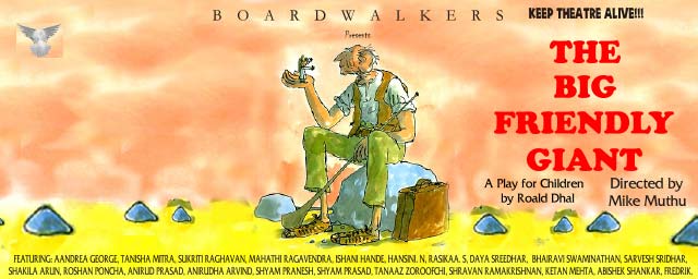 The Big Friendly Giant English theatre-plays Play in Chennai Tickets ...