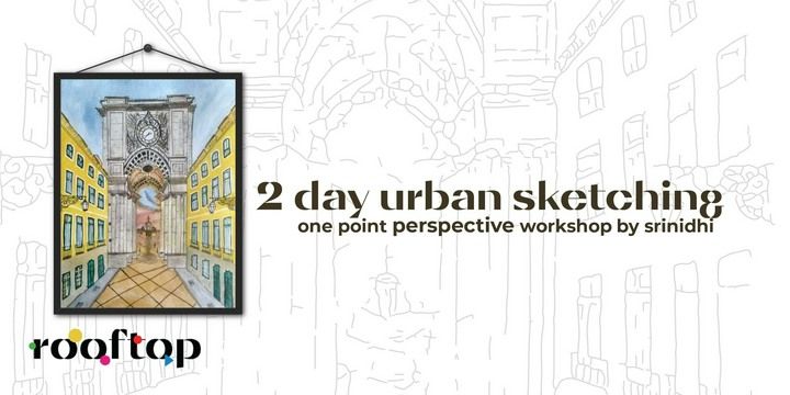 Urban Sketching - One Point Perspective Workshop workshops,online ...