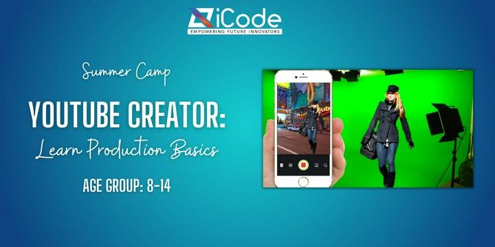 YouTube Creator : Learn Production Basics kids Event Tickets Mumbai ...